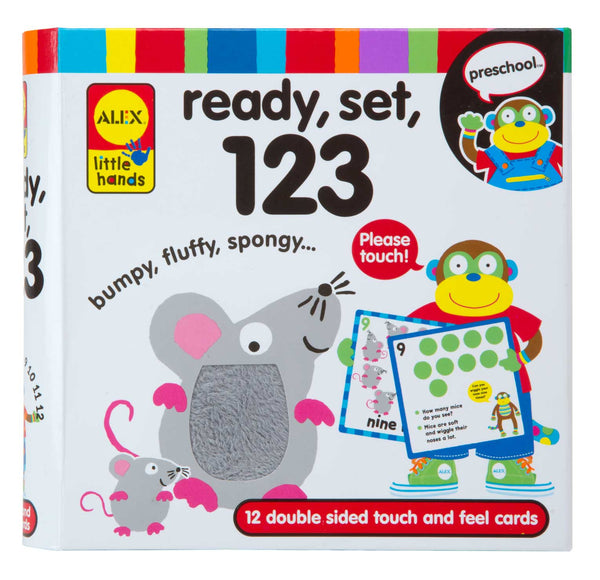 Ready, Set, 123 Touch & Feel Flashcards (multi-sensory) – Special Needs ...